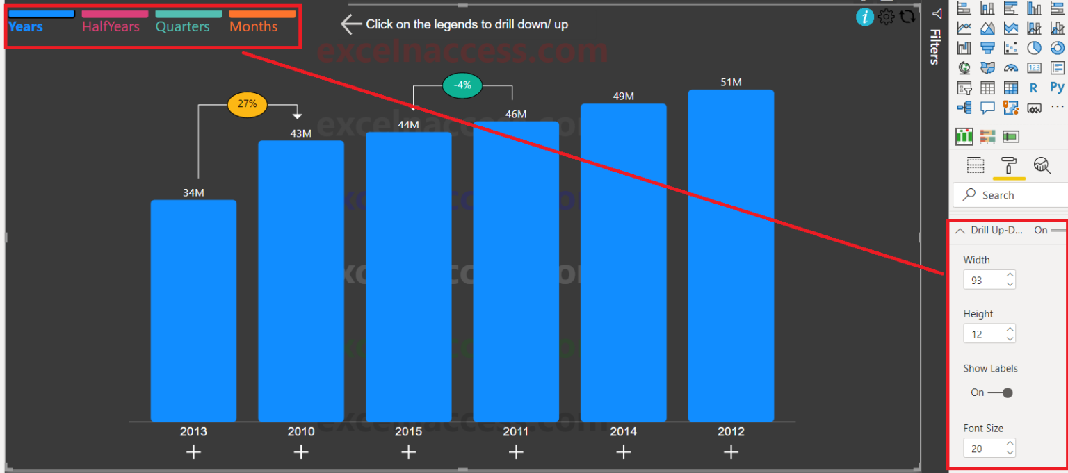 Hierarchical Bar Chart – Power BI & Excel are better together Hierarchical Bar Chart – Power BI & Excel are better together